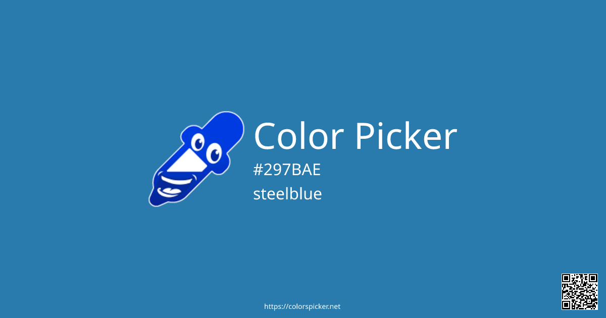 Color Picker: steelblue | #297BAE