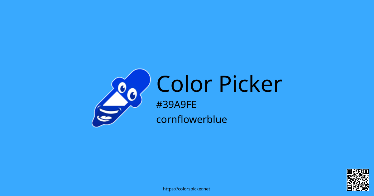 Color Picker: cornflowerblue | #39A9FE
