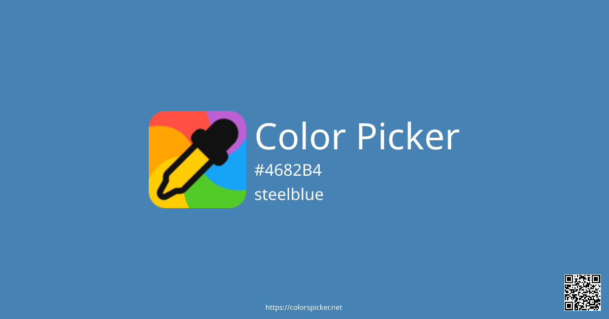 Color Picker: steelblue | #4682B4