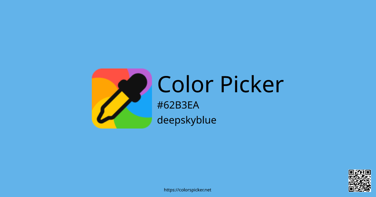 Color Picker: deepskyblue | #62B3EA