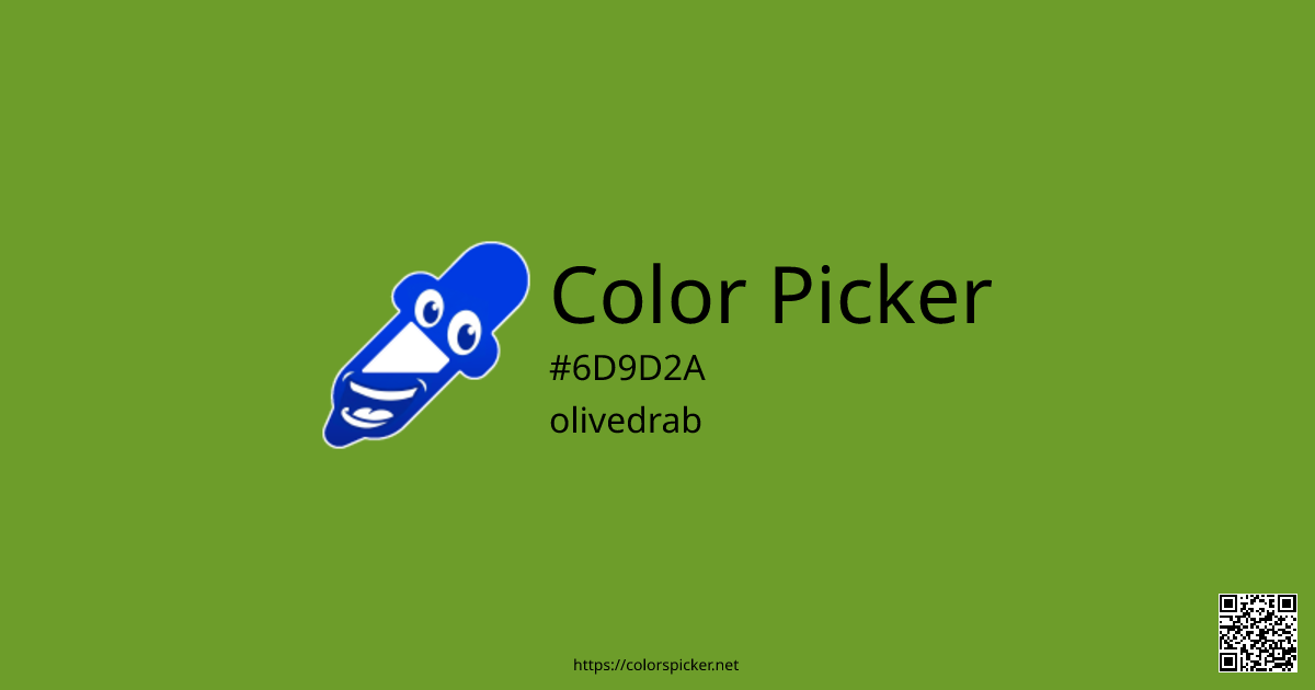 Color Picker: olivedrab | #6D9D2A