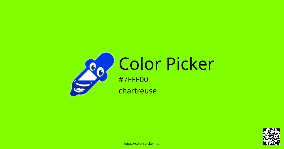 Color Picker: chartreuse | #7FFF00