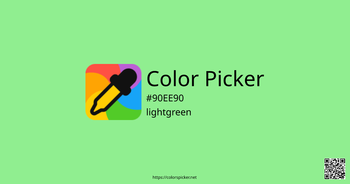 Color Picker: lightgreen | #90EE90