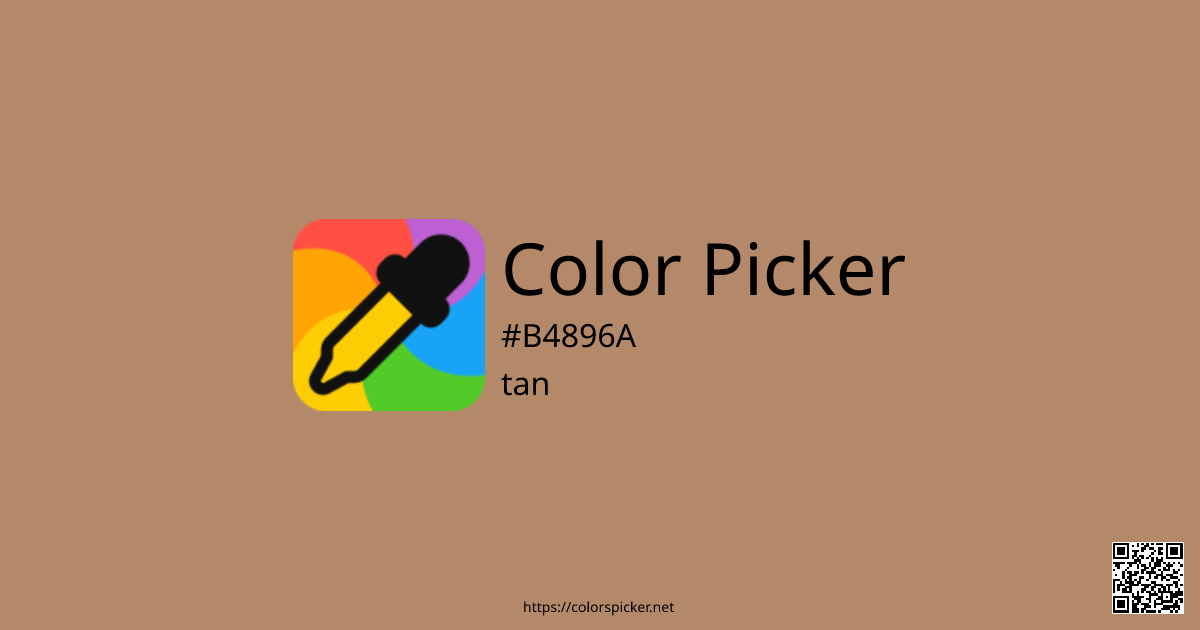 Color Picker: tan | #B4896A
