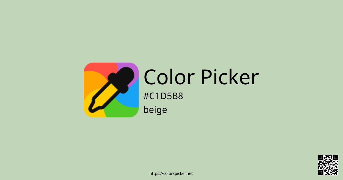 Color Picker: beige | #C1D5B8