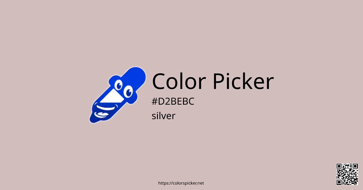 Color Picker: silver | #D2BEBC
