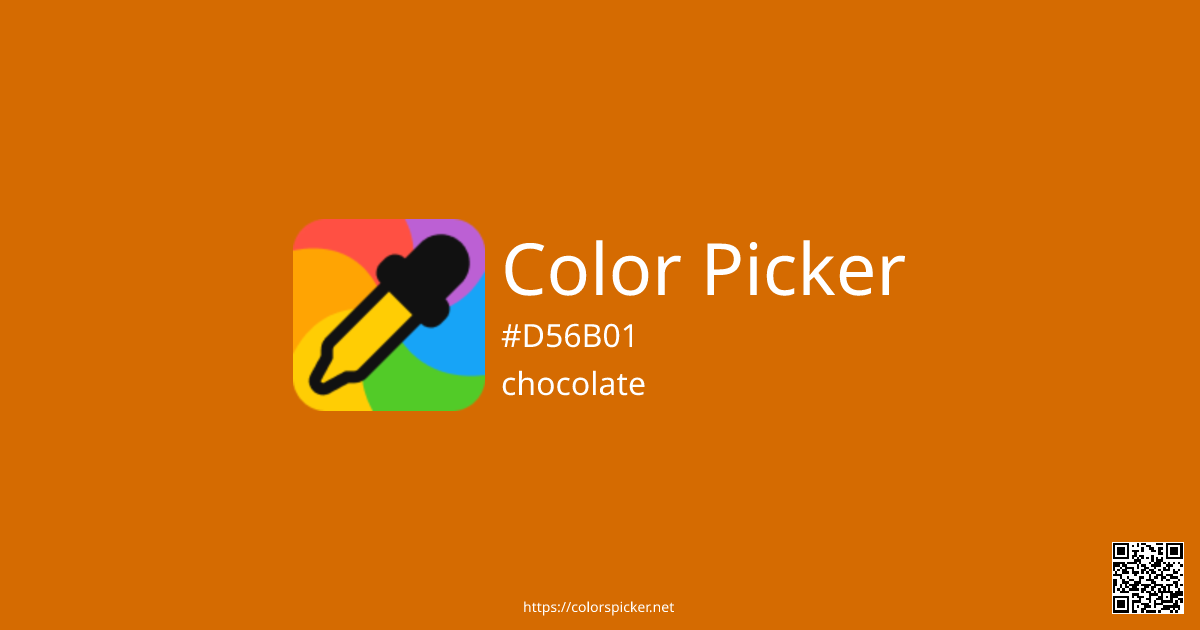 Color Picker: chocolate | #D56B01
