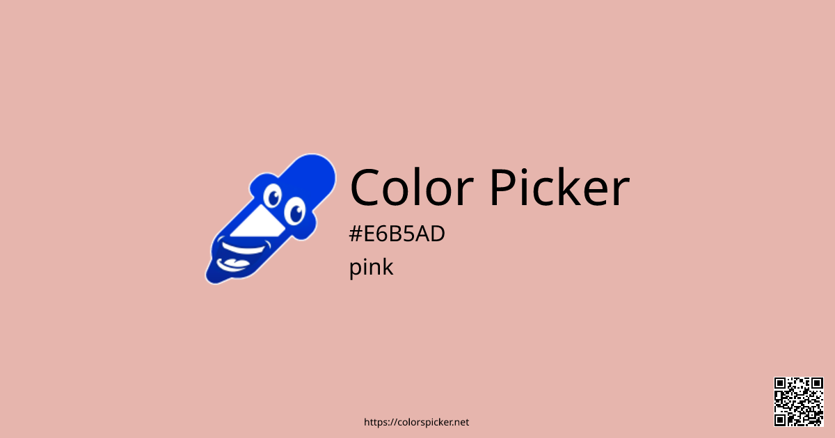 Color Picker: pink | #E6B5AD