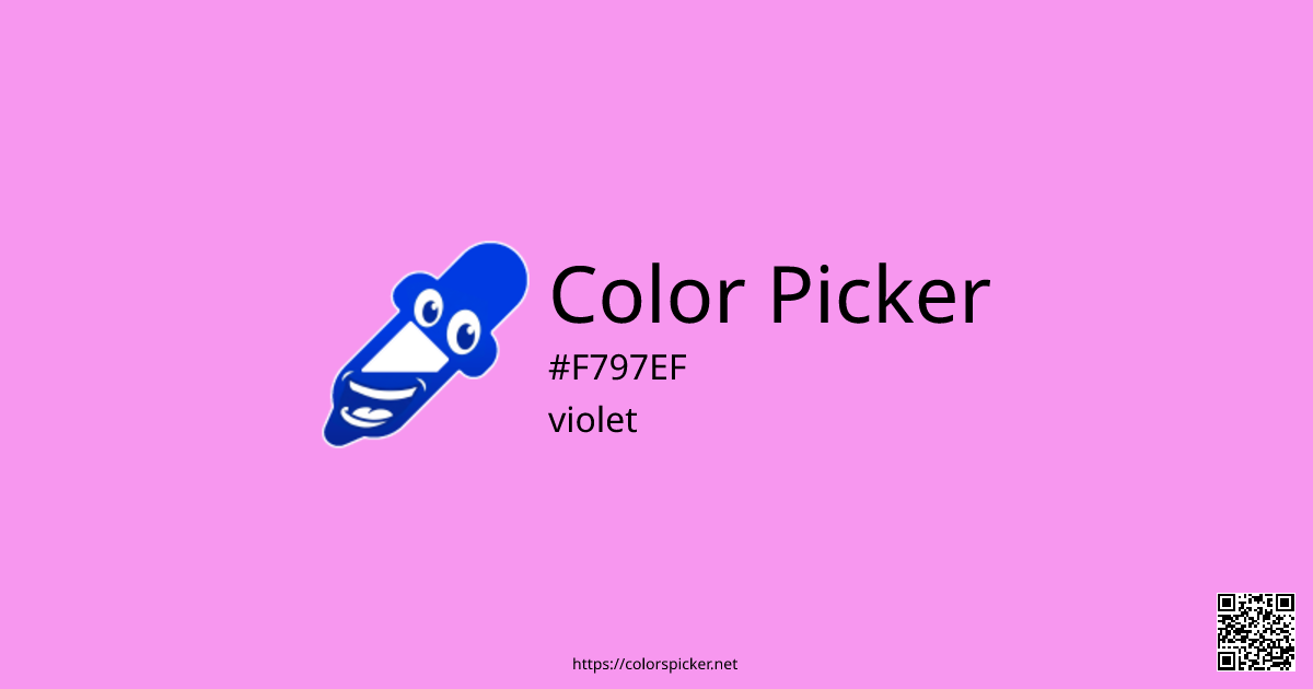 Color Picker: violet | #F797EF