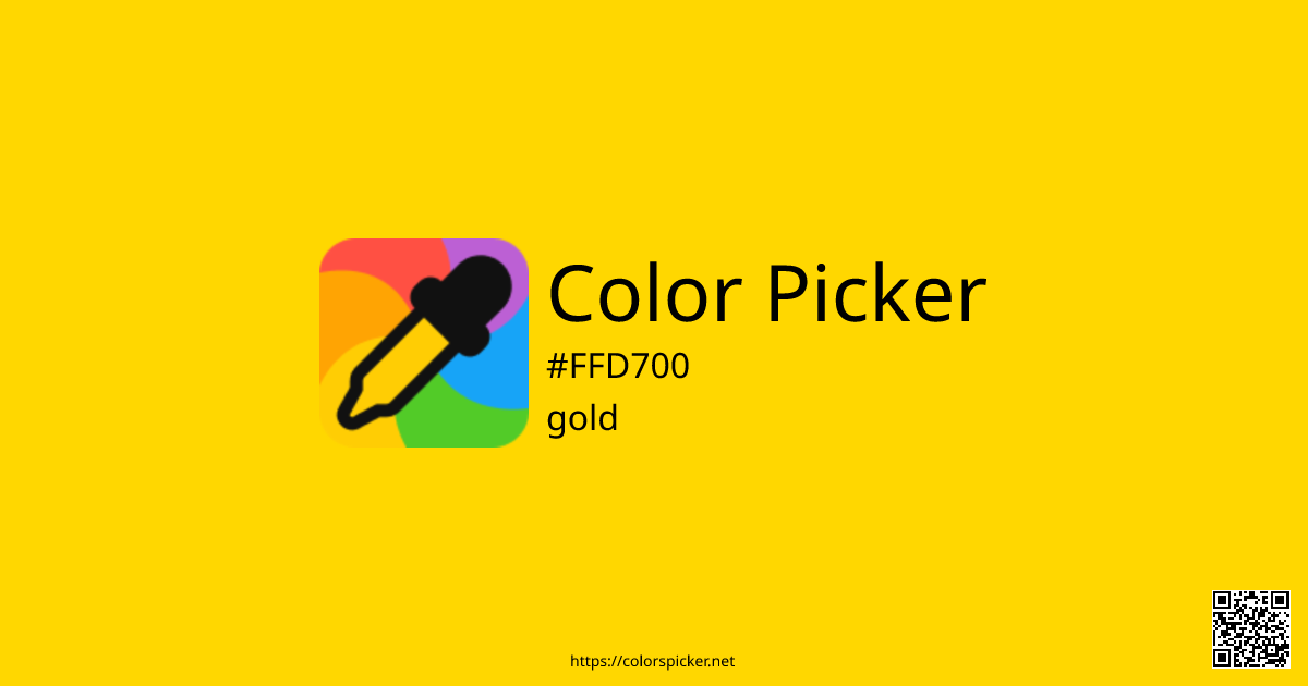 Color Picker: gold | #FFD700